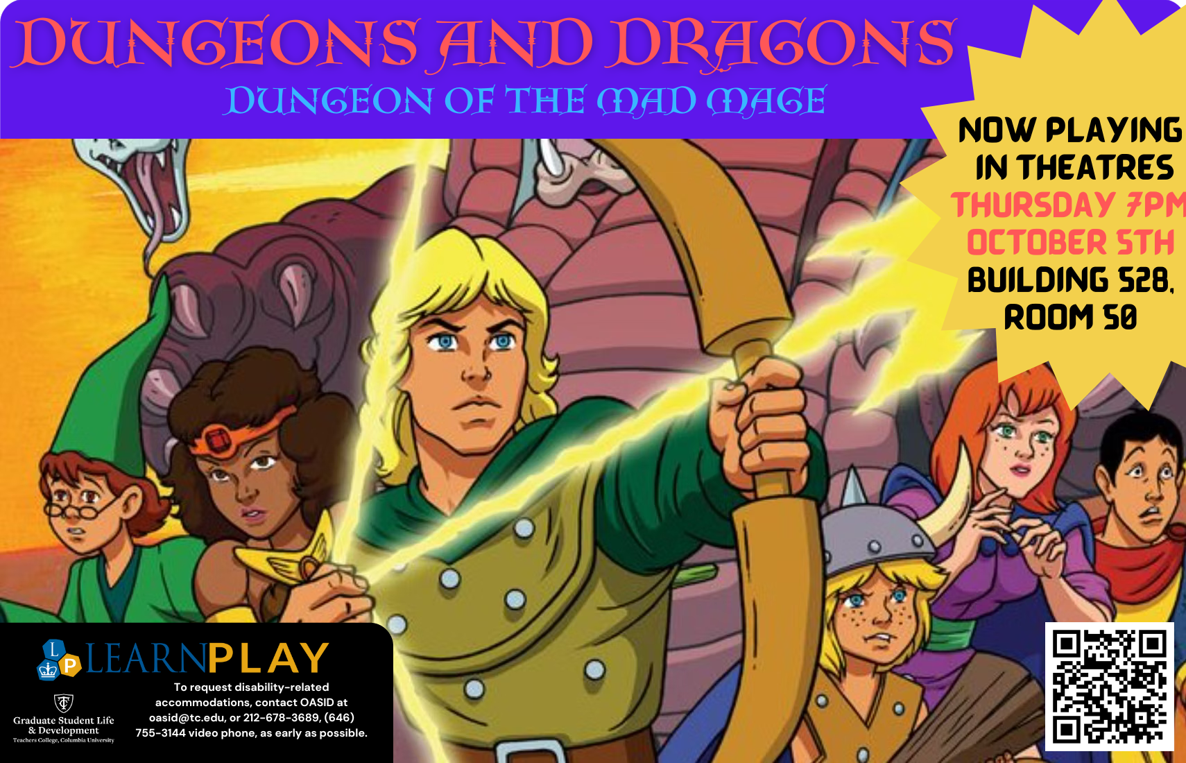 Learnplay Dungeons and Dragons | Graduate Student Life & Development ...