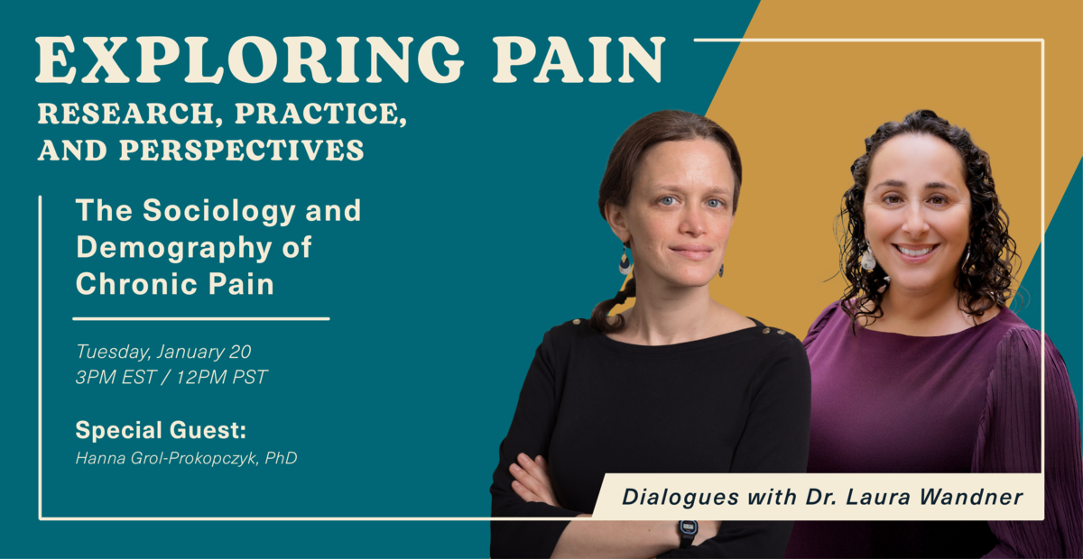 The Sociology and Demography of Chronic Pain: Insights for Pain ...