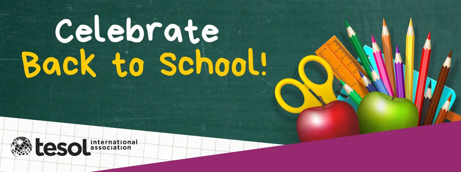 Celebrate Back-to-School Season With TESOL! | myTESOL