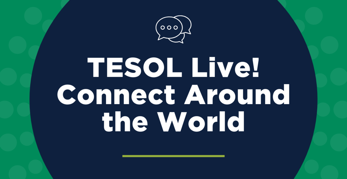 TESOL Live! Connect Around the World (January 2026) | myTESOL