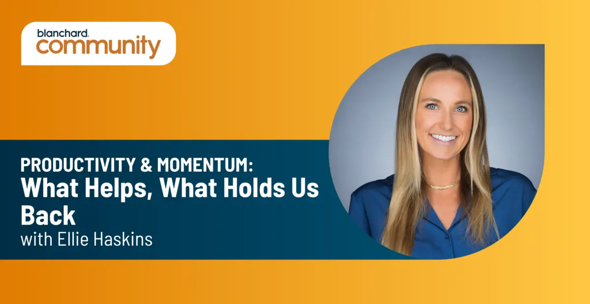 Productivity & Momentum: What Helps, What Holds Us Back with Ellie ...