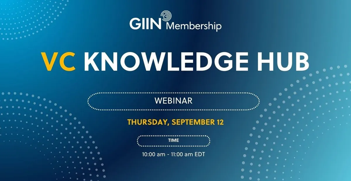 VC Knowledge Hub: Insights from Asset Owners on their VC Fund ...
