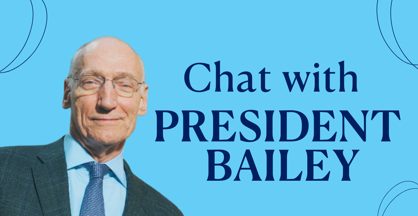Student Chat with President Bailey | TC Engage