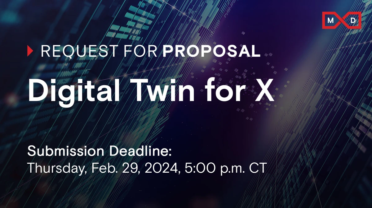 Project Call Release: Digital Twin for “X” | MxD