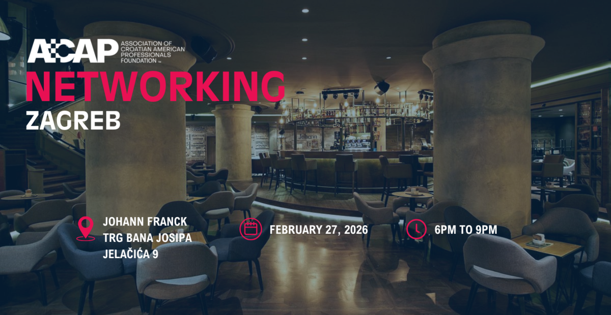 ACAP Zagreb: After-Work Drinks & Networking | Association of Croatian ...