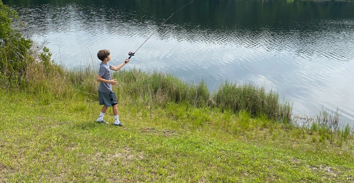 JR. RANGER ANGLER FISHING CLINIC for military families - Kathryn Abbey ...