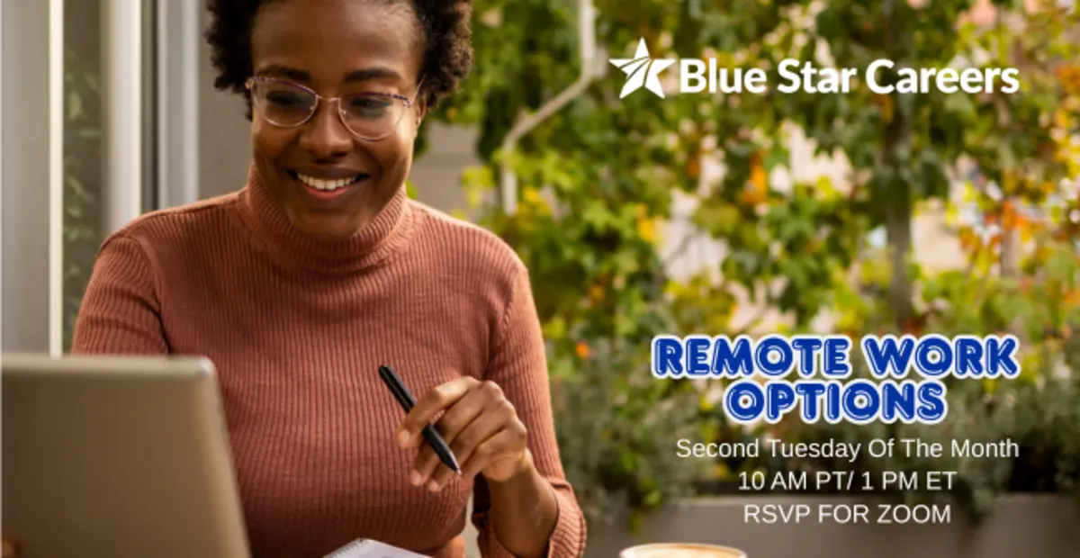 REMOTE WORK OPTIONS | For All Blue Star Career Members! | Blue Star ...