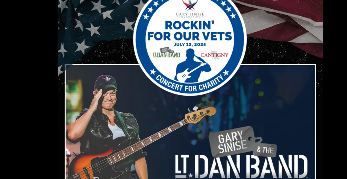Gary Sinise and the Lt. Dan Band - Rockin’ for our Vets Charity Concert ...