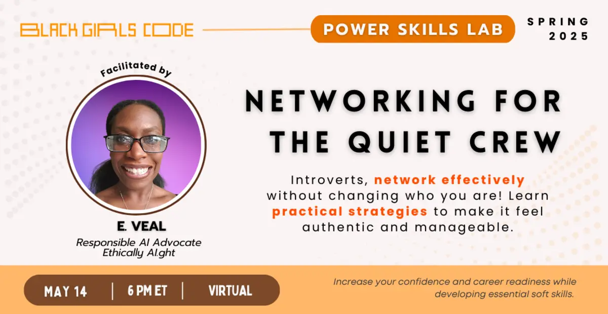 Networking for the Quiet Crew | Black Girls Code