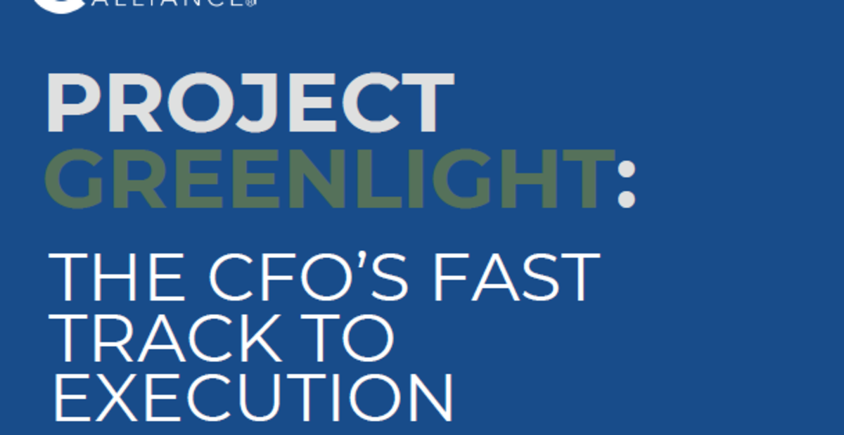 Project Greenlight - The CFO's Fast Track to Execution in '26 | CFO ...