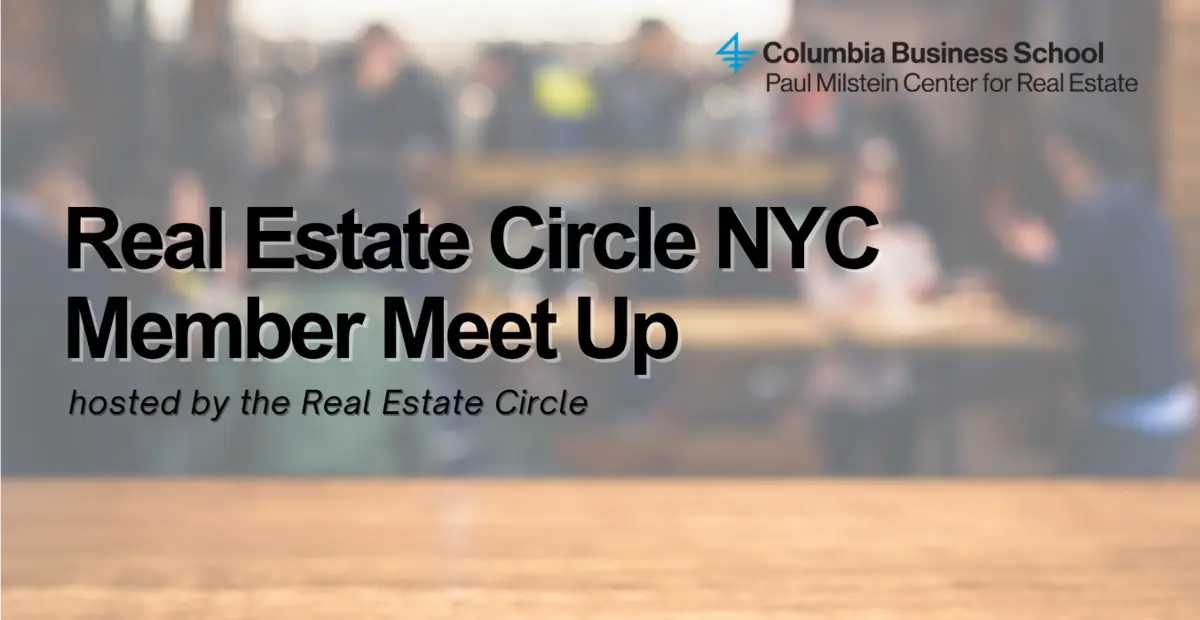 Real Estate Circle NYC Member Meet-Up (Fall 2025) | CBS Real Estate ...