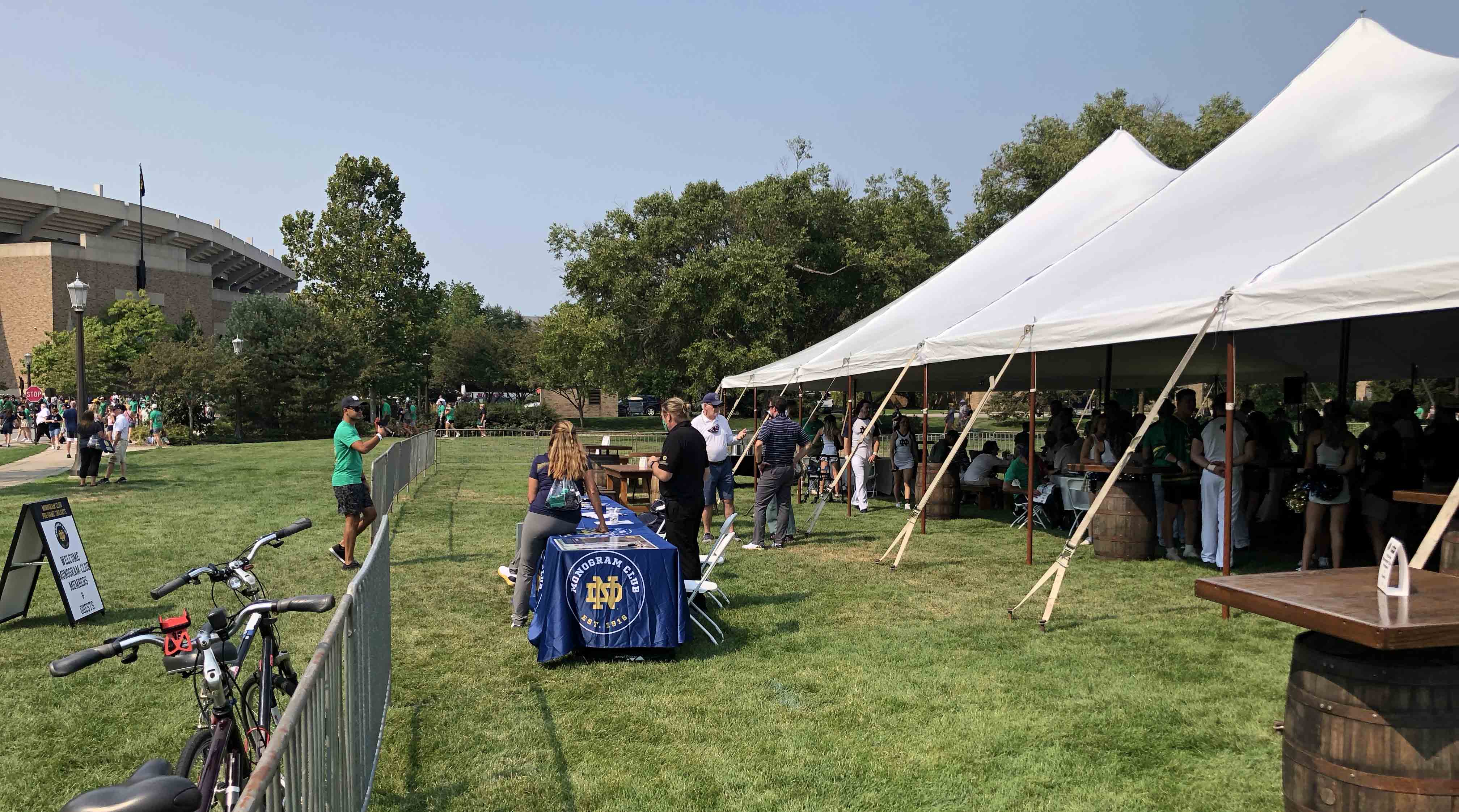 Monogram Club Pre-Game Tailgate - Marshall Weekend | myNotreDame