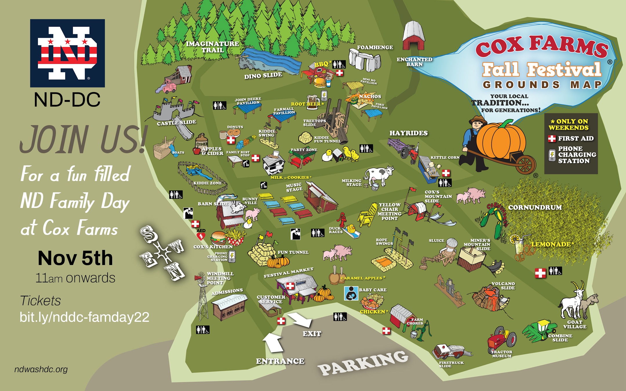 NDDC Family Day at Cox Farms Fall Festival (CANCELLED) | myNotreDame