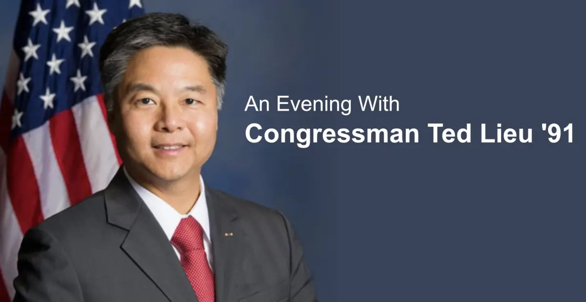 An Evening with Congressman Ted Lieu, '91 | Stanford Alumni Groups