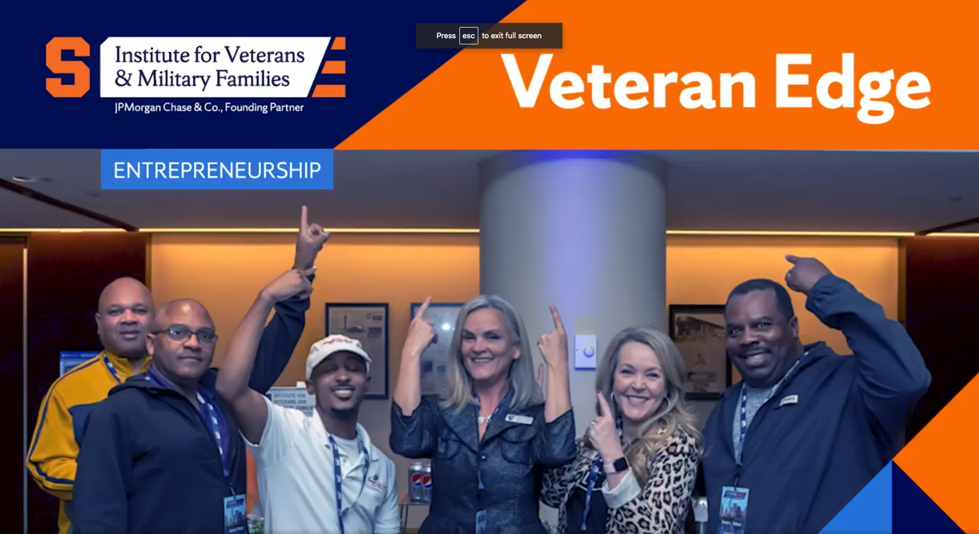 VETERAN EDGE CONFERENCE | Meritorious